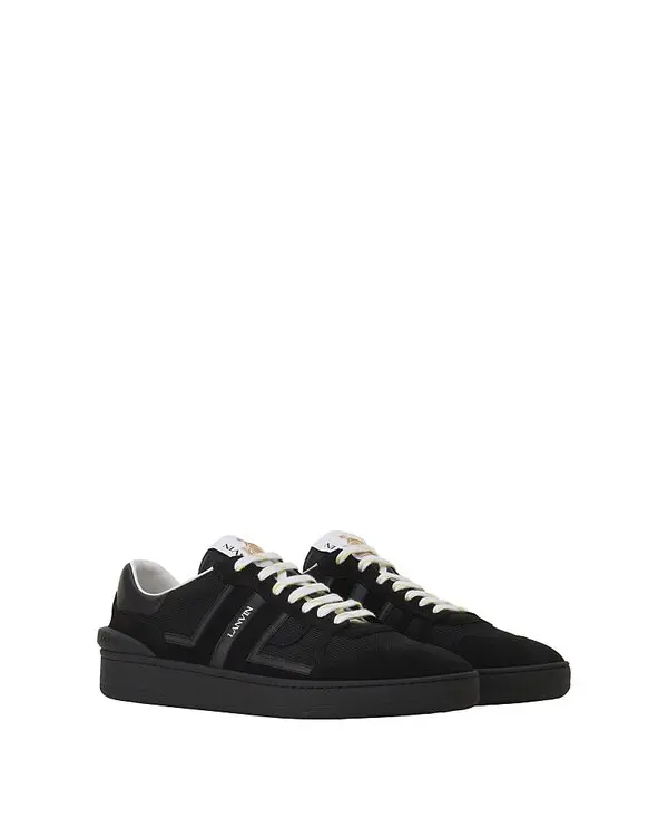 LANVIN Clay Mesh Sneakers - Black.
