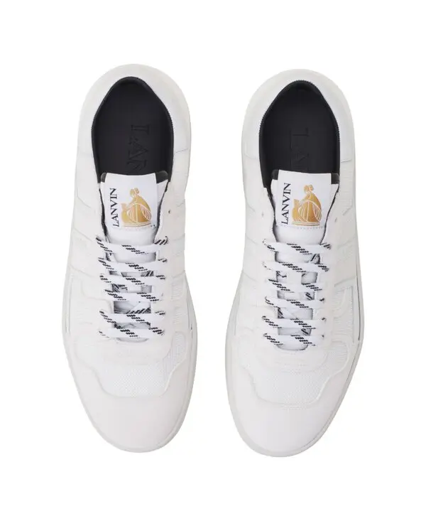 LANVIN Clay Mesh Sneakers - Blanc