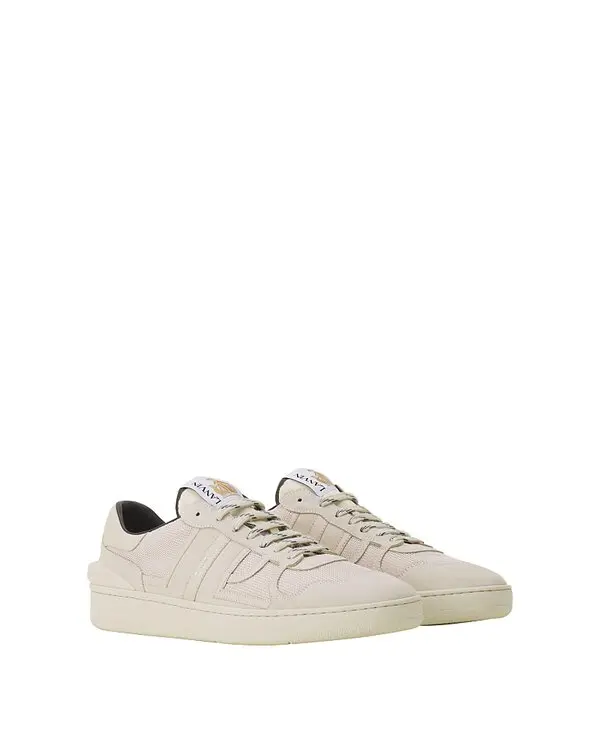 LANVIN Clay Mesh Sneakers - Pale Grey.