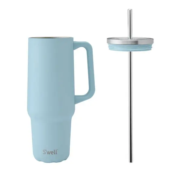 S'WELL Tumbler Xl, 40 Oz - Powder Blue