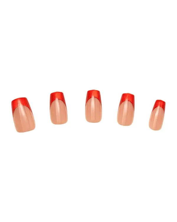 NAIL REFORMATION Press On Nails - Ruby Sparkle