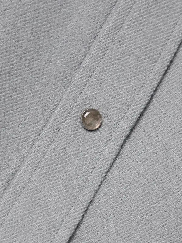 GOD’S TRUE CASHMERE Cashmere-twill Shirt
