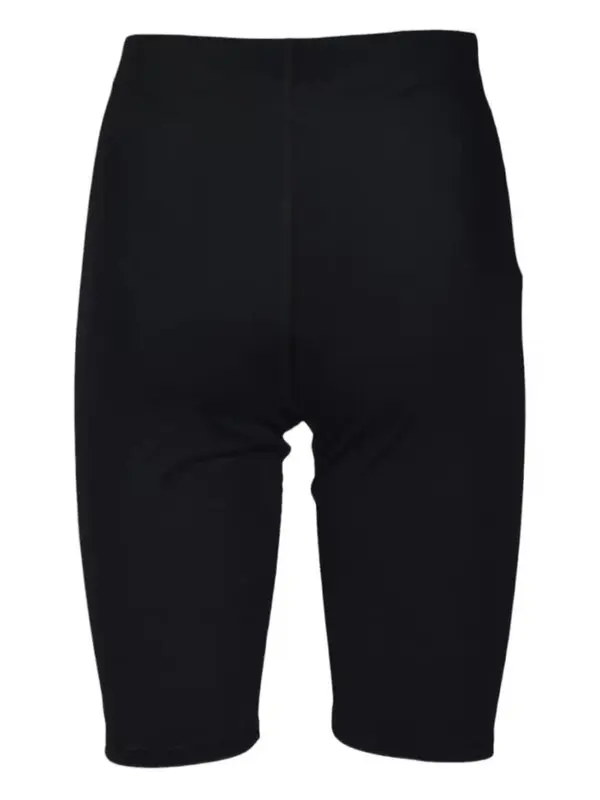 JIL SANDER Cotton Biker Shorts - Black