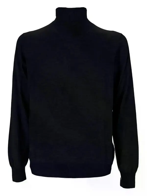 GRAN SASSO Roll-neck Jumper - Blue