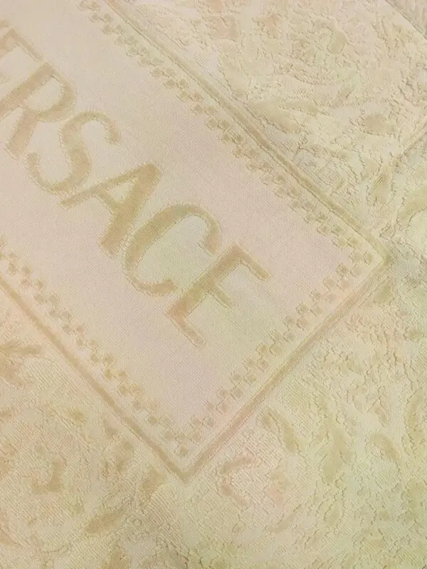 Versace Logo-jacquard Bath Mat