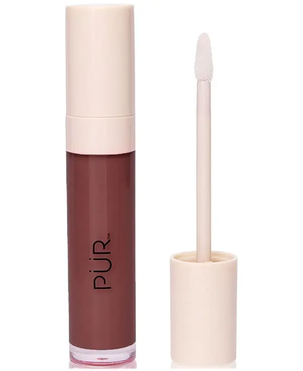 PUR Glossy Lip Tint Plumping Tinted Lip Oil - Hibiscus Spritz