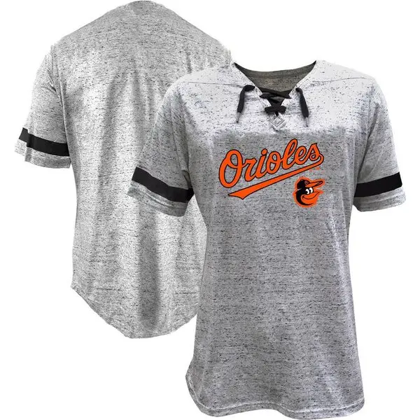 Profile Baltimore Orioles Lace-up Fleck T-shirt
