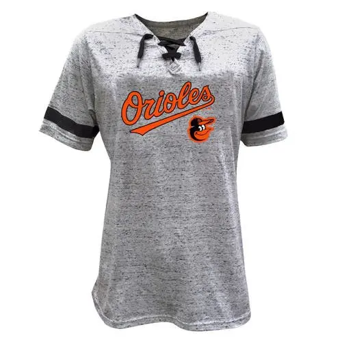 Profile Baltimore Orioles Lace-up Fleck T-shirt