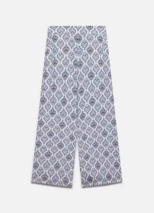 Mint Velvet Printed Wide Leg Trousers