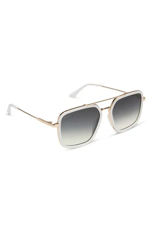 DIFF Jordan 57mm Navigator Sunglasses