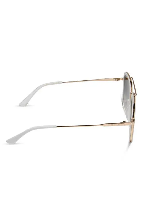 DIFF Jordan 57mm Navigator Sunglasses