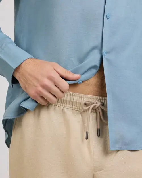 Onia Air Linen Pull-on Pant