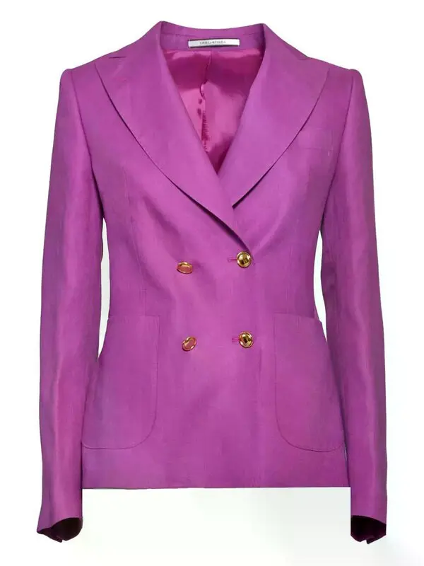 Tagliatore Double-breasted Blazer - Purple