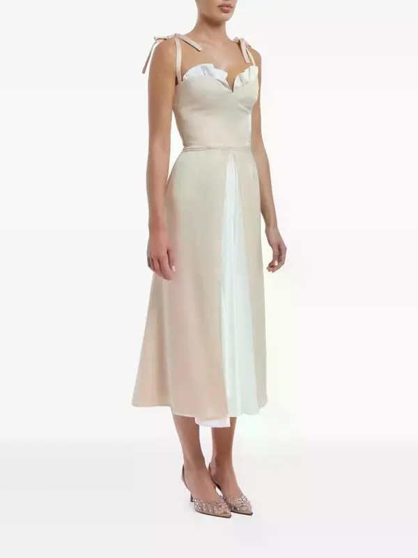 flowy knit dress Women's Summer Sleeveless High Low Wrap V Neck Midi Knit Dresses Pleated  Flowy Tnak Dress with Pockets