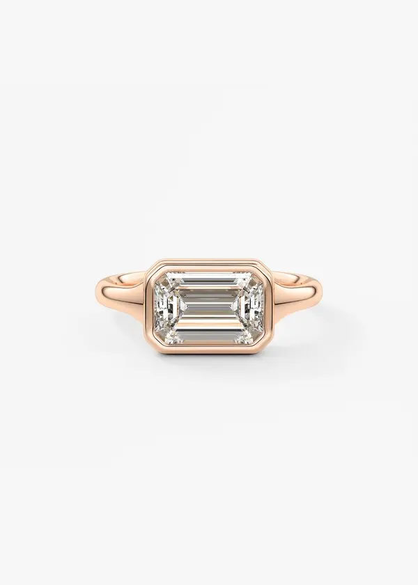 FRANK DARLING Golden Bathtub Ring - Yellow Gold
