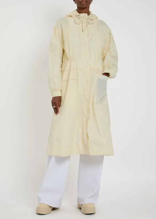 Moncler Coupiac Nylon Parka - White
