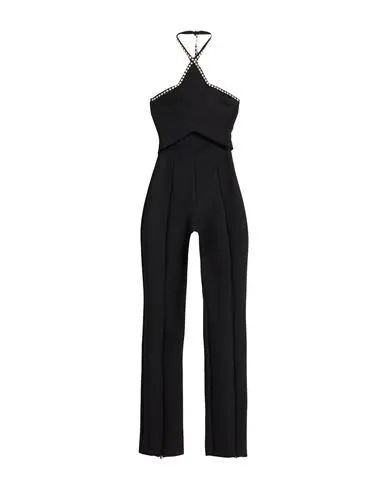 MSGM Jumpsuit With Contrasting Applications - Black