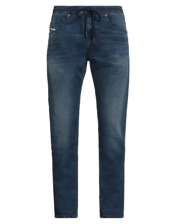 DIESEL® Tapered Jeans With Embroidered Logo