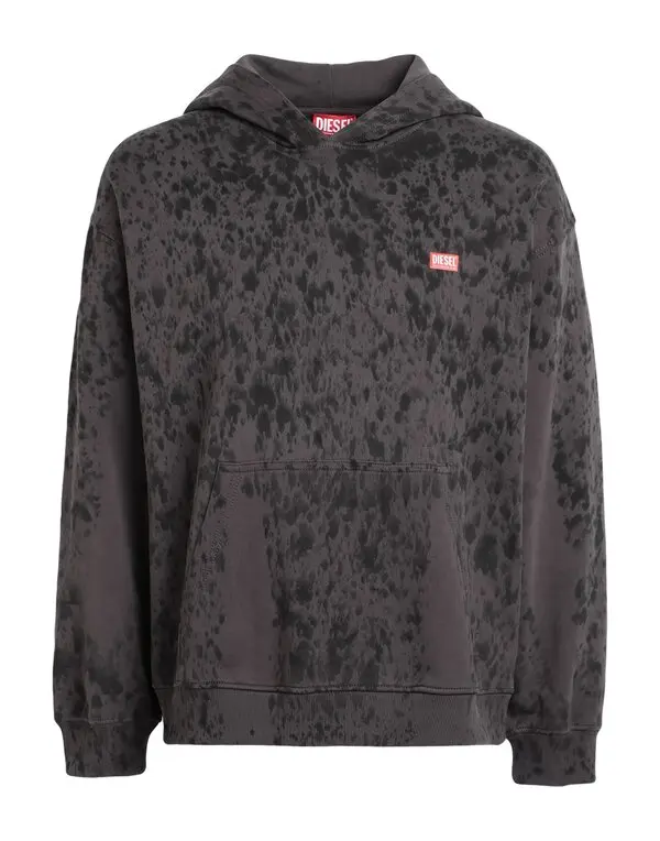 DIESEL® Tie-dyed French Terry Hooded Sweatshirt