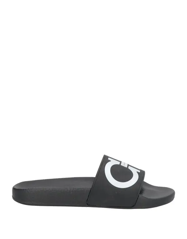 FERRAGAMO Slides - Black