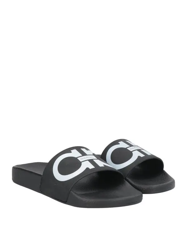 FERRAGAMO Slides - Black
