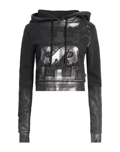 DIESEL® Cotton Blend French Terry Sweatshirt - Charcoal