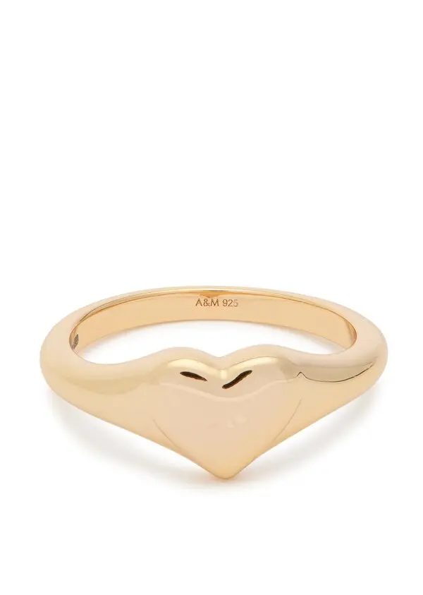 ASTRID & MIYU Heart Ring - Gold