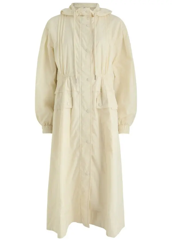 Moncler Coupiac Nylon Parka - White