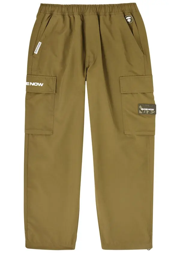 AAPE Straight-leg Shell Cargo Trousers
