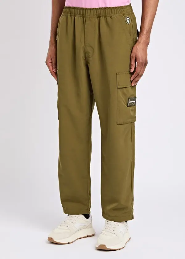 AAPE Straight-leg Shell Cargo Trousers