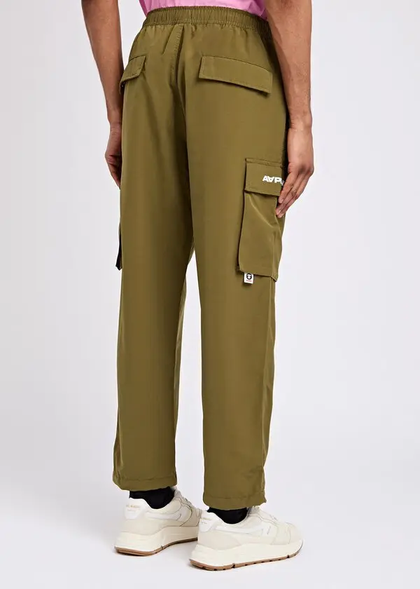 AAPE Straight-leg Shell Cargo Trousers
