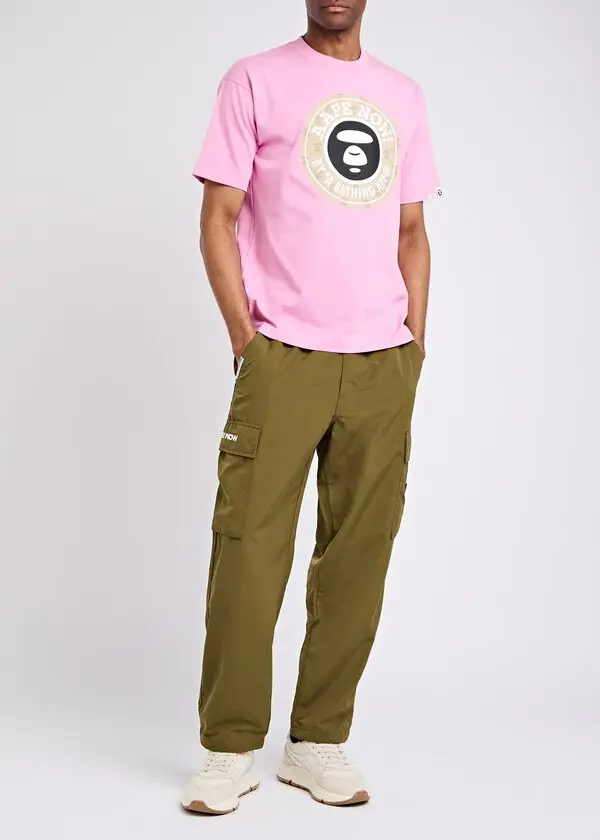AAPE Straight-leg Shell Cargo Trousers