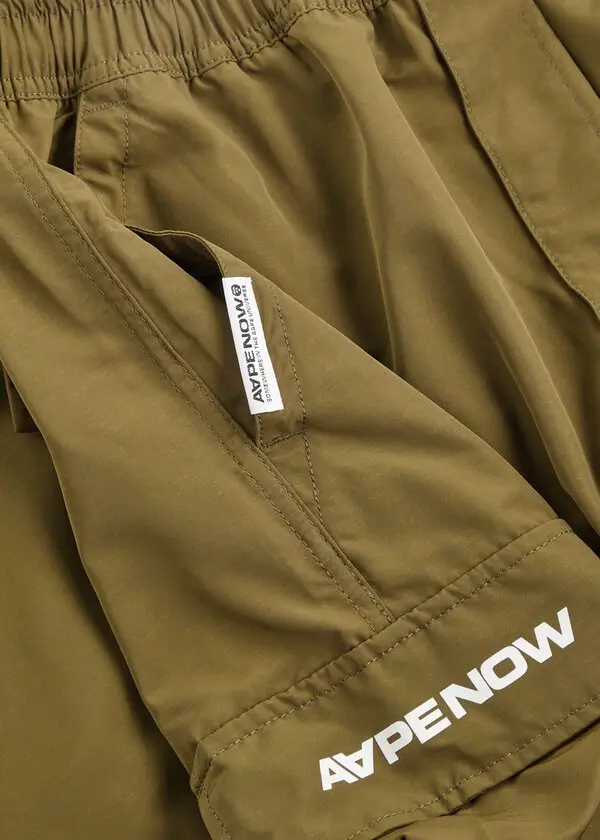 AAPE Straight-leg Shell Cargo Trousers