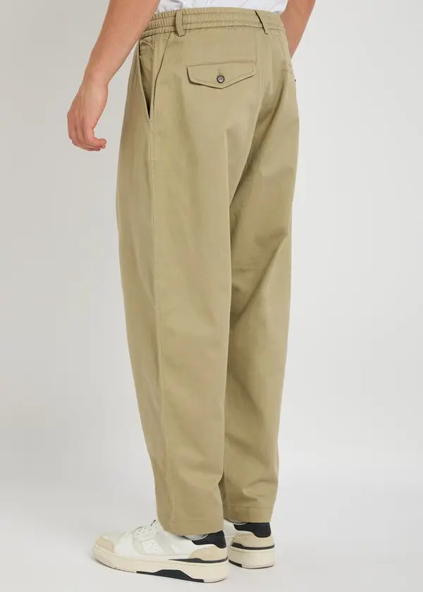 Universal Works Pleated Cotton-twill Trousers