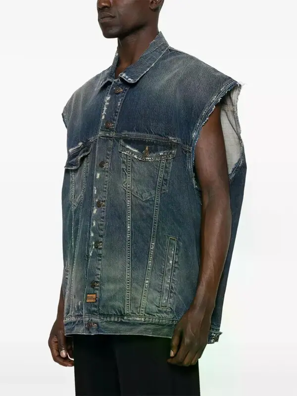 Balenciaga Denim Gilet
