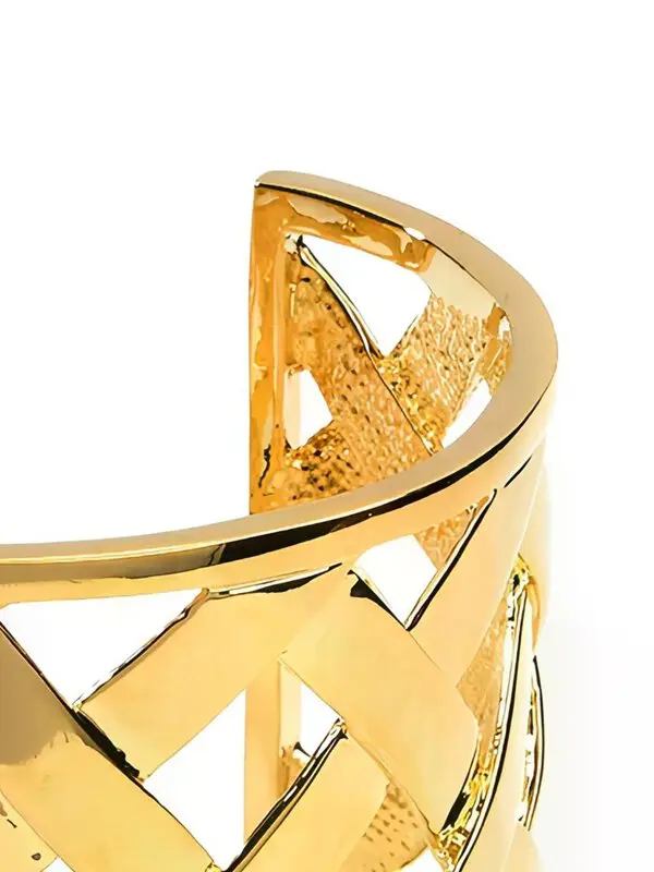 KENNETH JAY LANE Basketweave Cuff
