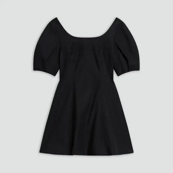 Theory Puff Sleeve Mini Dress