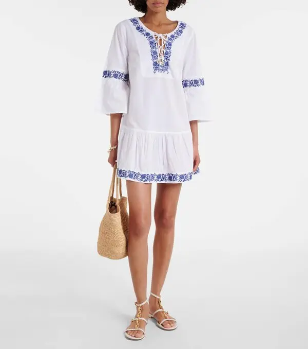 Heidi Klein Cannes Cotton Beach Cover-up