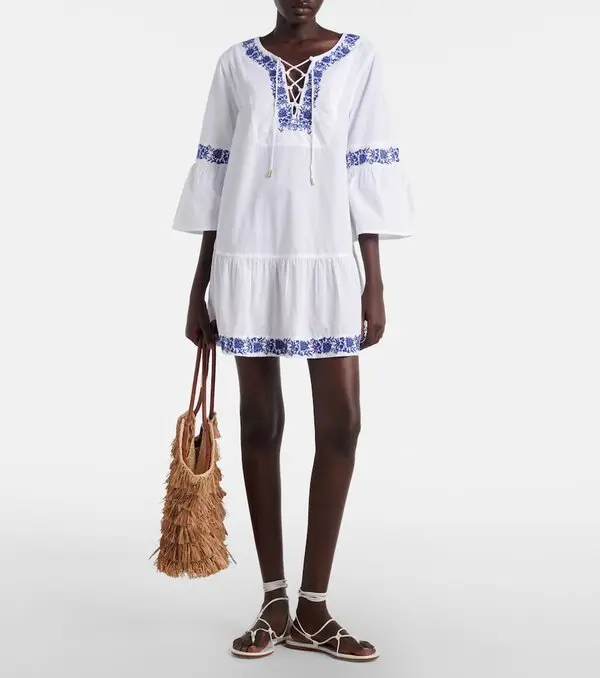 Heidi Klein Cannes Cotton Beach Cover-up