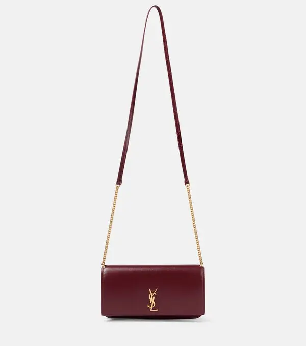 Saint Laurent Cassandre Leather Crossbody Bag