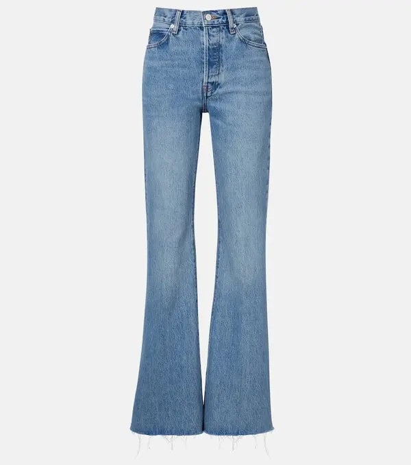 FRAME The Lax Flared Jeans - Blue