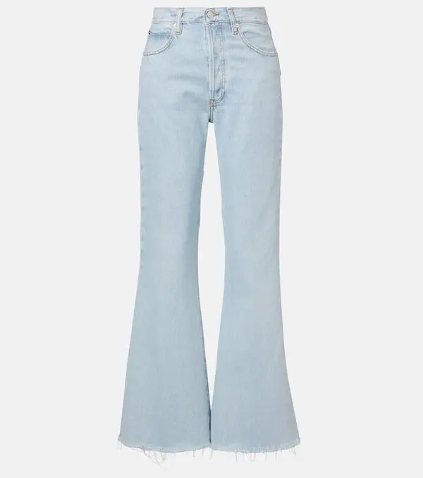 FRAME The Lax Flared Jeans - Blue
