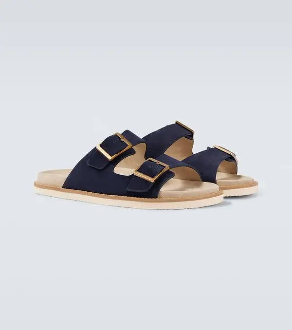 Brunello Cucinelli Suede Sandals