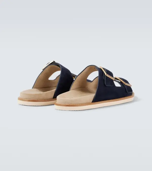 Brunello Cucinelli Suede Sandals