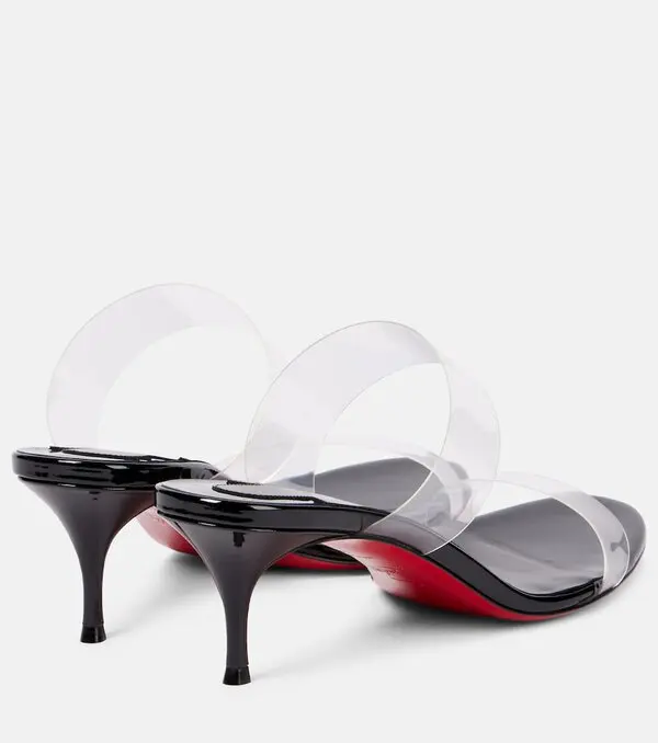 CHRISTIAN LOUBOUTIN Just Nothing 55 Pvc Sandals - Transparent