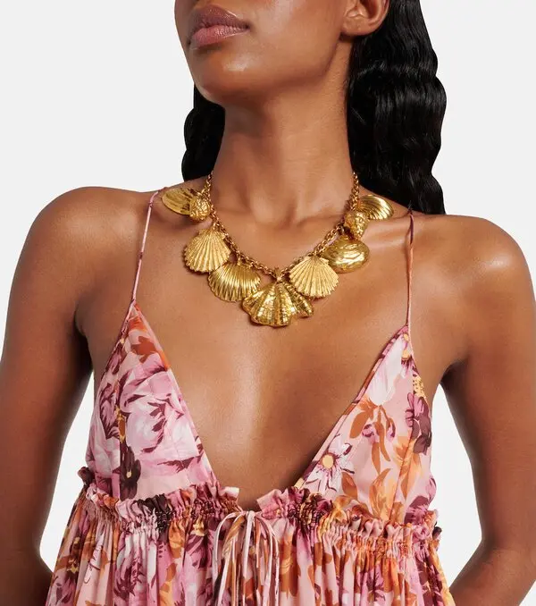 Chloé Floral Silk Minidress