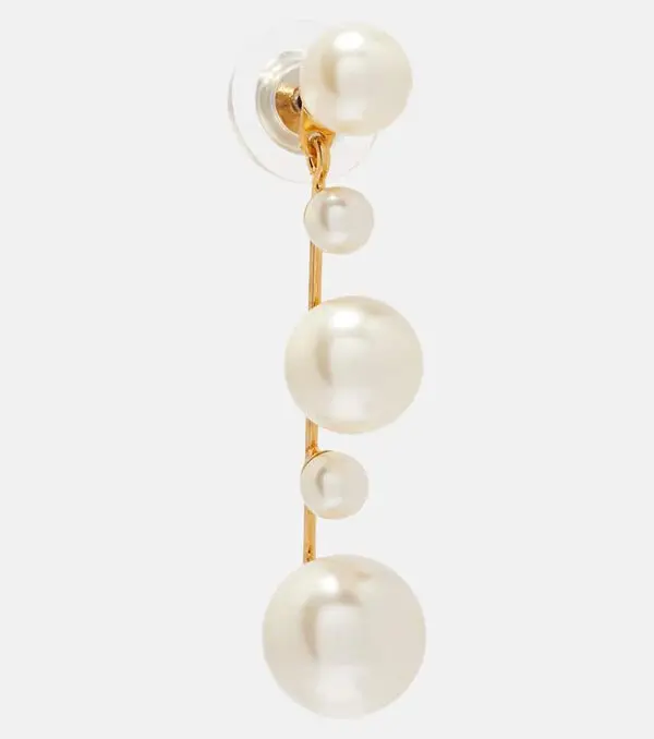 JENNIFER BEHR Maylin Faux-pearl Drop Earrings