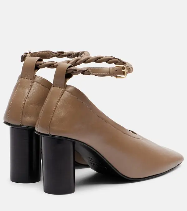 A.emery Amos 70 Leather Pumps - Brown