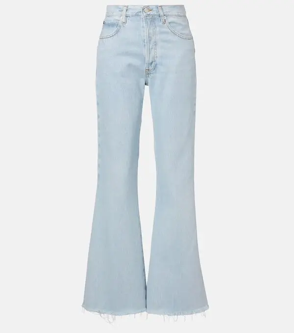 FRAME The Lax Flared Jeans - Blue
