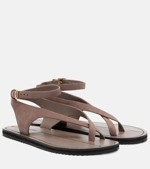 A.emery Millar Suede Sandals - Grey